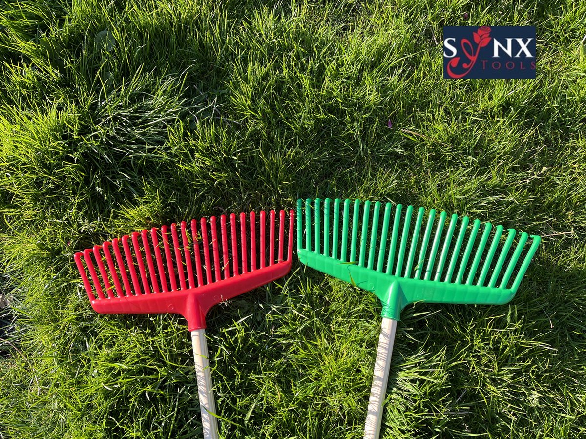 Synx Tools Gazonhark bladhark 23 Tanden Hark - Harken - Grashark- Gazon ...