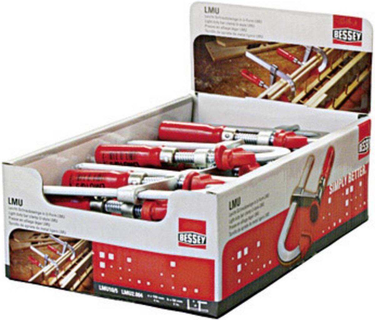 Bessey LMU20/5 Lijmklem - Lichtmetaal - 200 x 50mm | bol.com