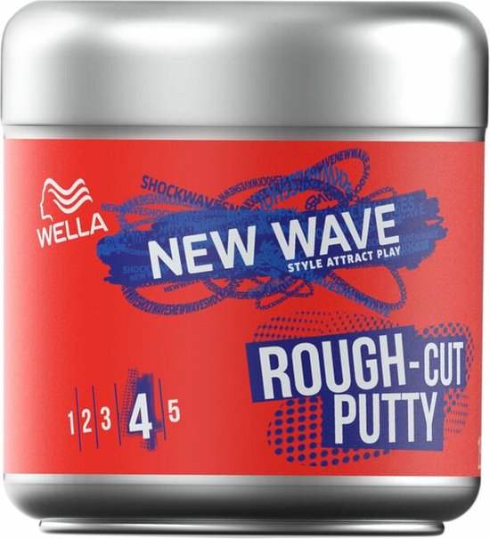 Wella New Wave Rough Cut Putty paste - 6 x 75 ml | bol