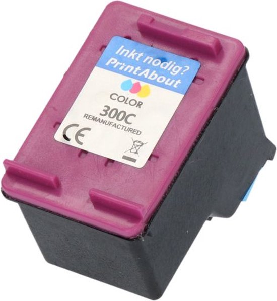 Huismerk HP 300 (CC643EE) Inktcartridge 3-kleuren | bol.com