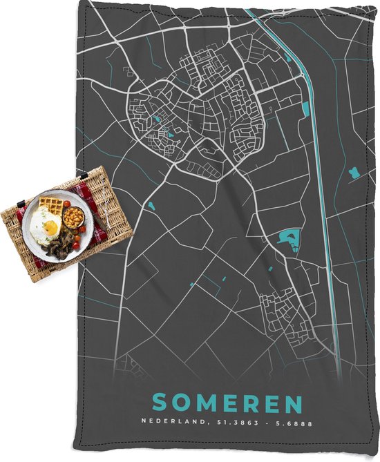 Picknickkleed - Buitenkleed - Someren - Kaart - Stadskaart ...