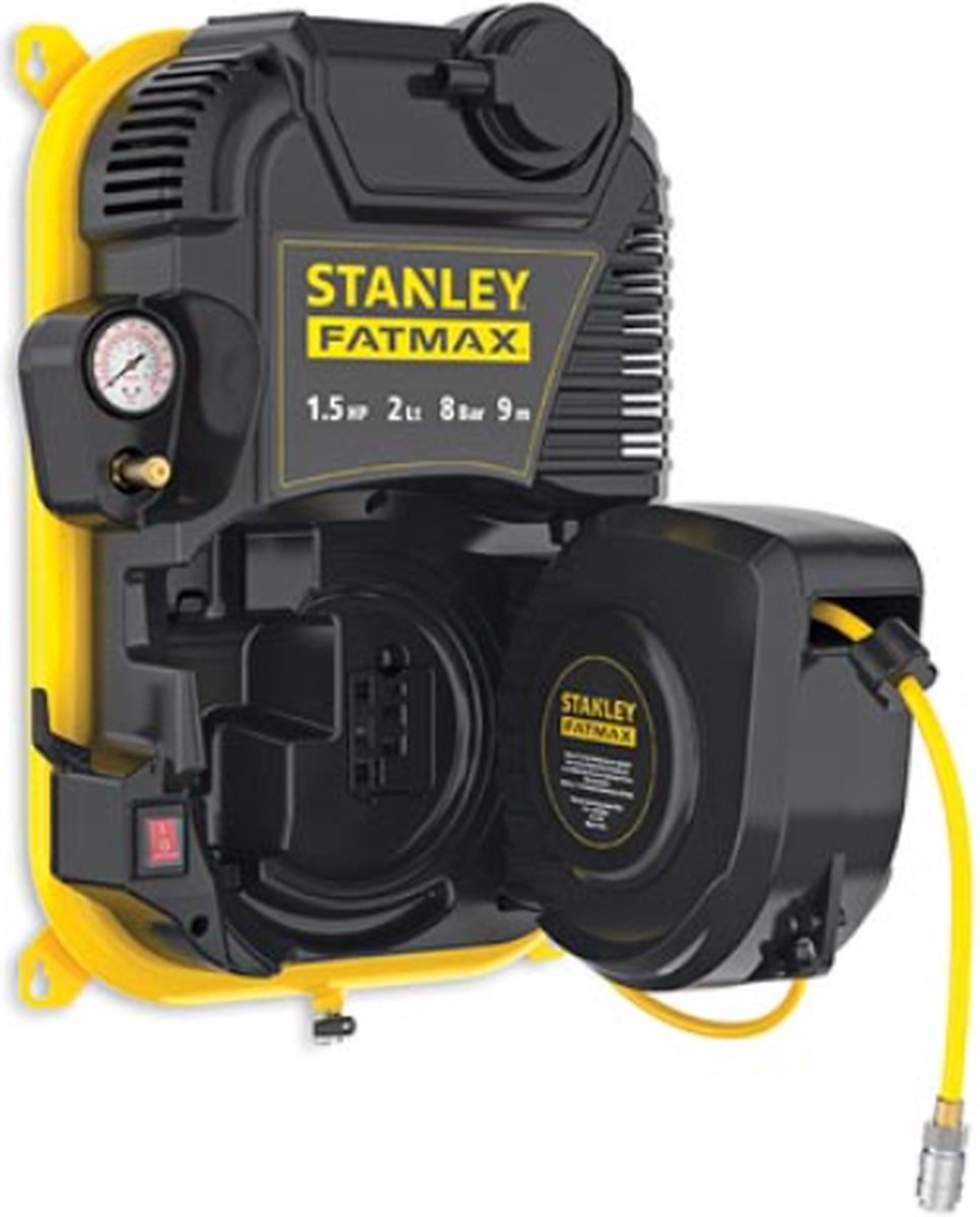 Stanley - Professionele Compressor - zonder Olie - Walltech - Low Noise ...