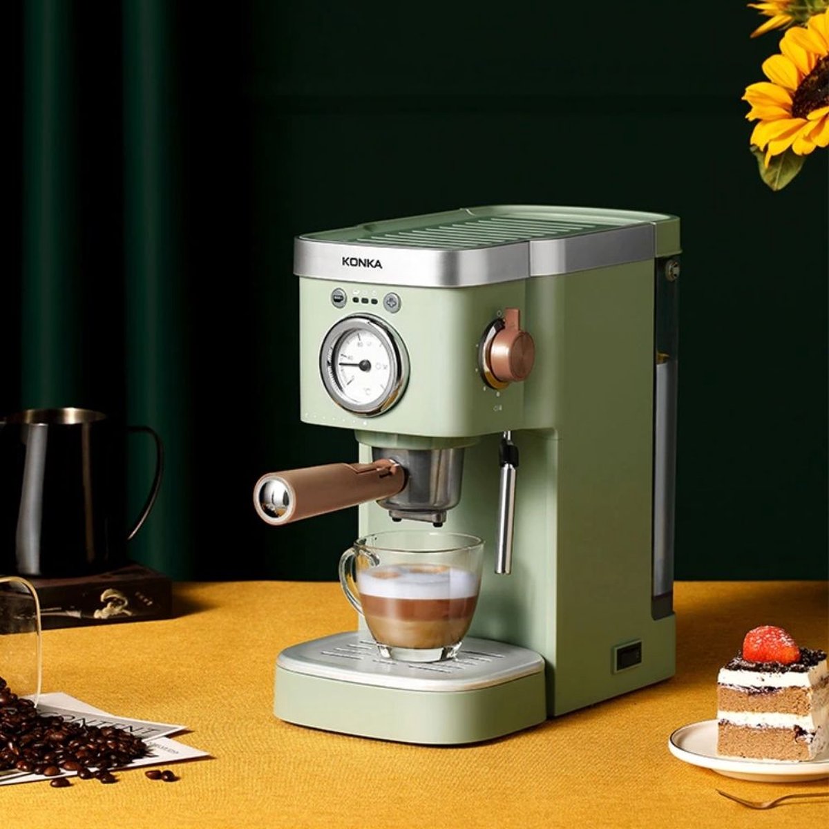 Retro Koffiezetapparaat | Espressomachine | Koffiemachine ...