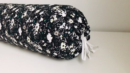 Gustiana® Guling - Rolkussen - Sluimerrol Kapok met wasbare sloop - L85 ...