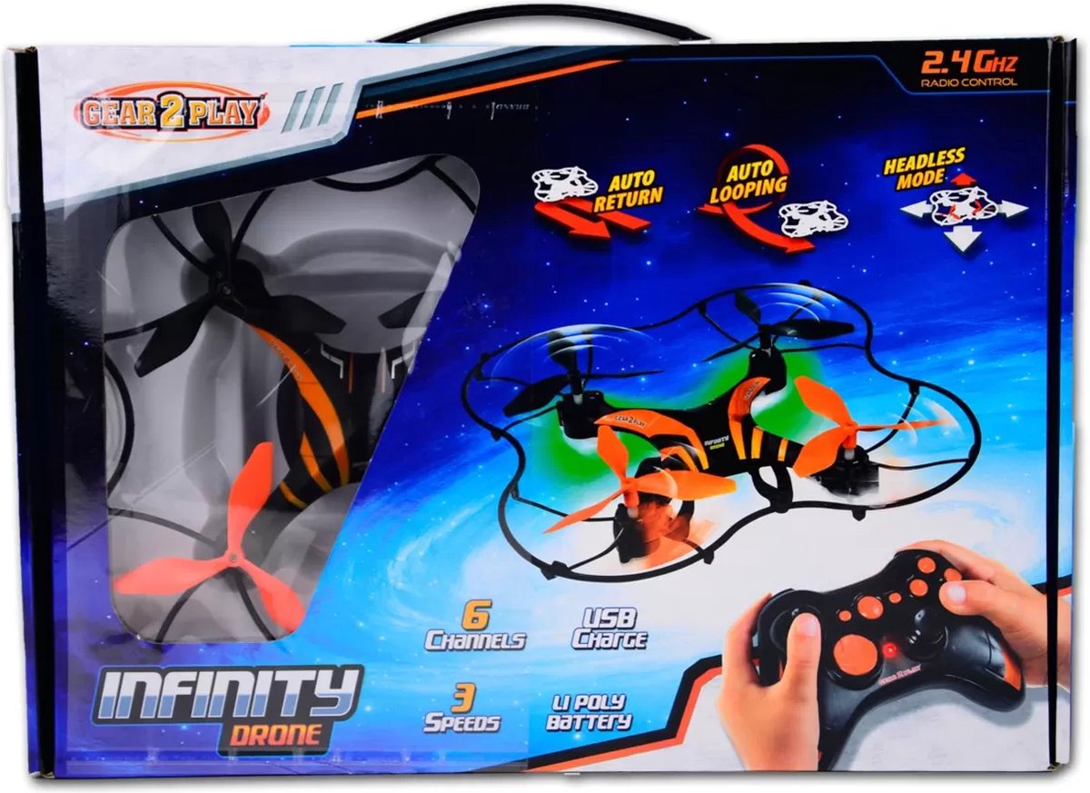 Gear2Play Infinity Drone | bol.com