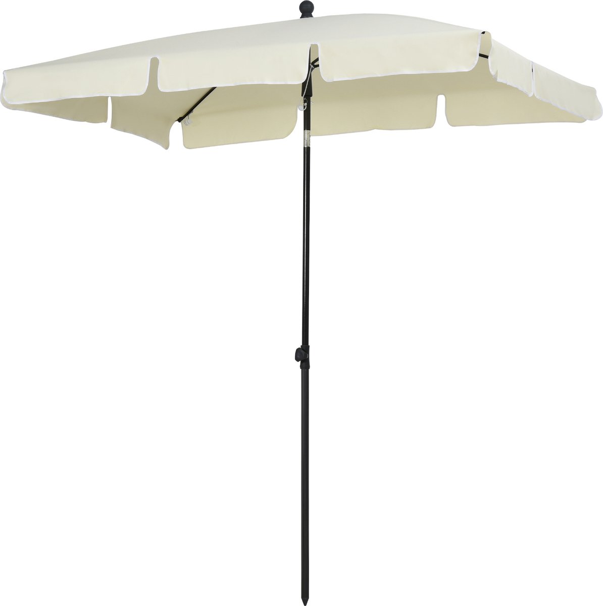 Outsunny Zonnescherm tuinscherm balkonscherm strandscherm marktscherm ...