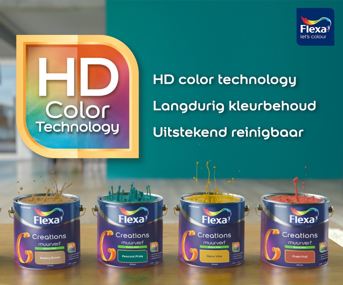 Flexa Creations Grondlak - wit -750 ml | bol.com