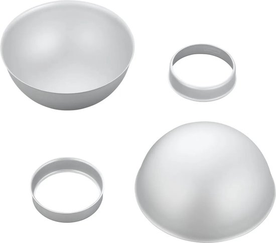 Wilton Sports Ball Pan Set - Bakvorm voor Voetbal Taarten - Ø15 cm | bol