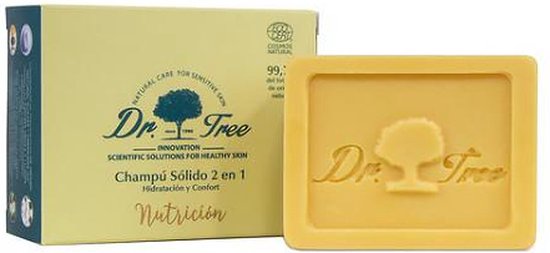 Dr. Tree 2 In 1 Nourishing Solid Shampoo 75g | bol.com