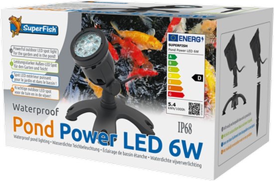 Superfish - Pond Power LED - Vijver verlichting Power - LED 6 W - 1 ...
