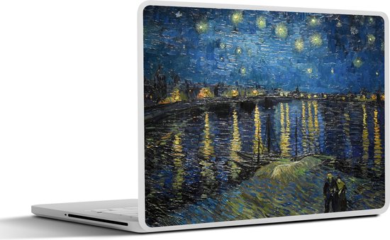 Laptop sticker - 12.3 inch - Van Gogh - Brug - Oude meesters - 30x22cm ...
