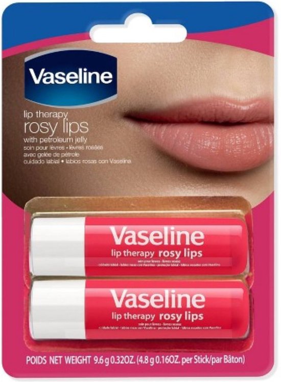 Vaseline Lip Care Rosy Lips - Duopak | bol