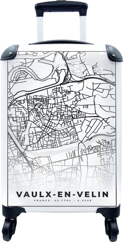 Valise - Carte - Plan de ville - France - Vaulx-en-Velin - Carte ...