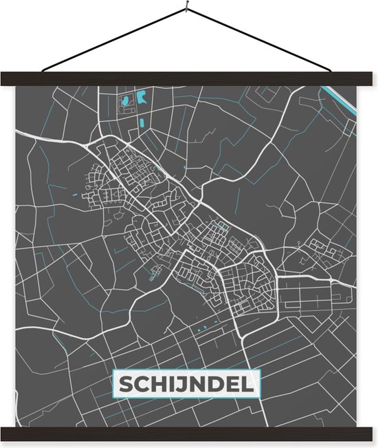 Posterhanger incl. Poster - Schoolplaat - Kaart - Schijndel ...
