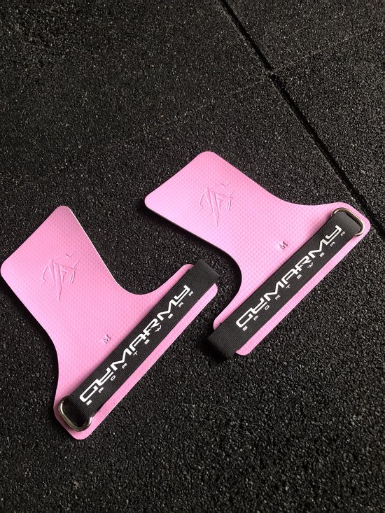 Hand Grips Pink - size S - Carbon Leather - CrossFit - Gymnastics | bol.com
