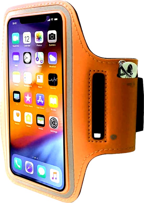 Telefoonhouder oranje - Telefoonhouder hardlopen - Hardloop ...
