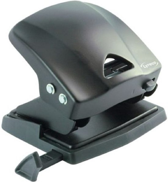 Lyreco Office Perforator 2-Hole 30-Sheet Black | bol