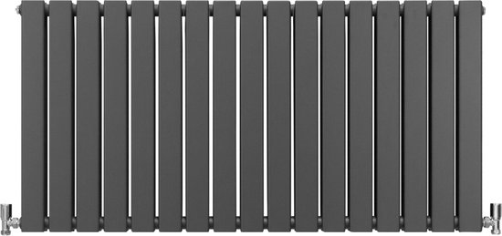 Design Radiator Sierradiator Verwarming - Antraciet - 600 mm x 1190 mm ...