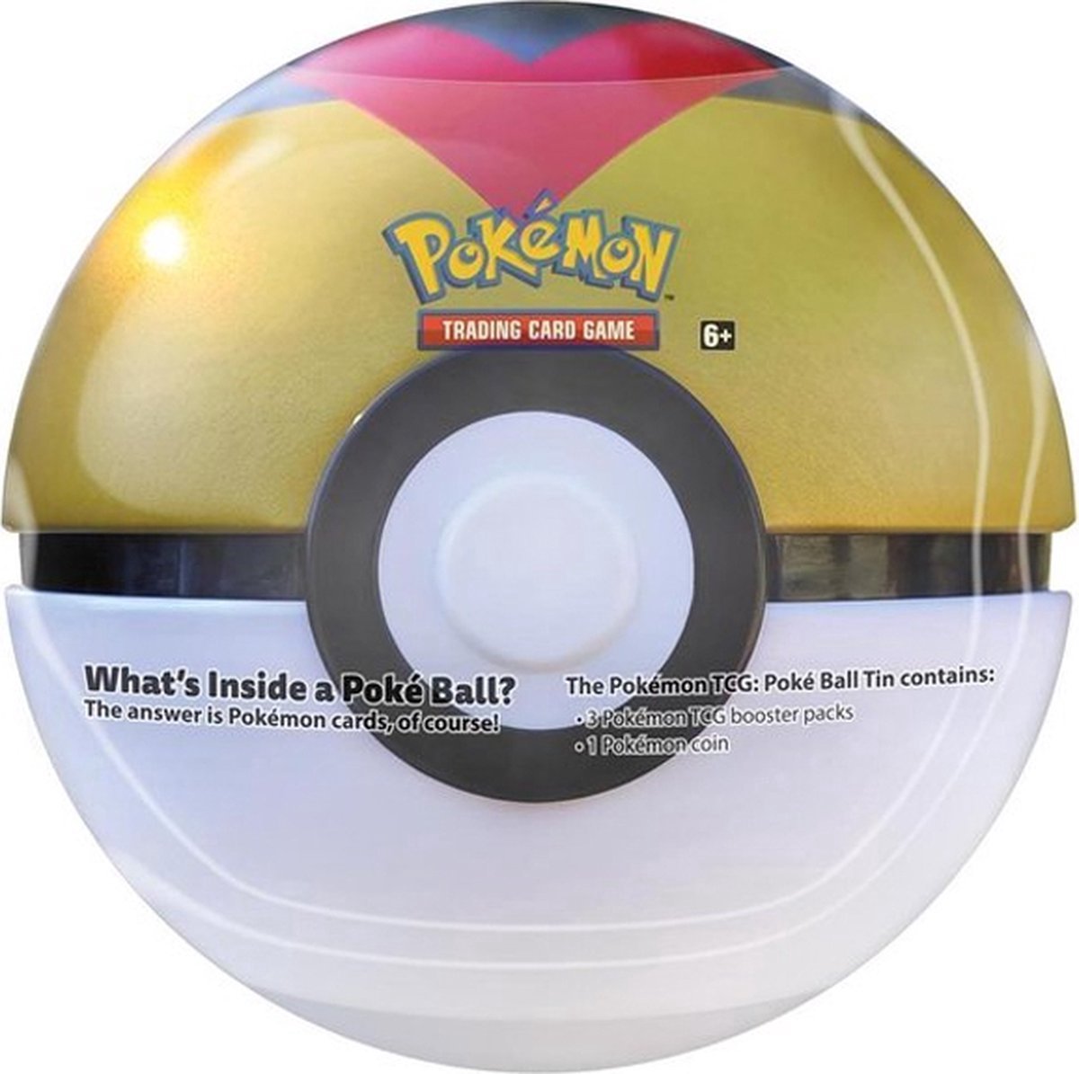 Level Ball Tin – Pokémon Kaarten Poké Ball (3 Boosterpacks + Pokémon ...