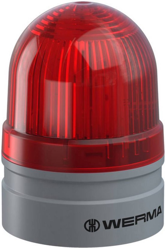 Werma Signaltechnik Signaallamp Mini TwinFLASH 115-230VAC RD 260.120.60 Rood 230 V/AC | bol.com