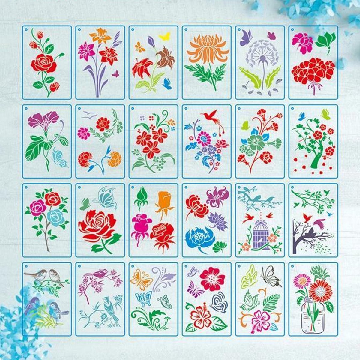 Dot painting sjablonen- stippen - dotting art - Hobby sjablonen - teken ...