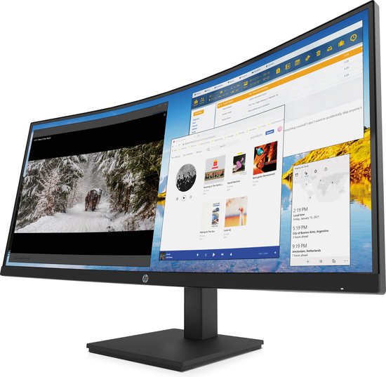 HP M34d WQHD Curved Monitor | bol.com