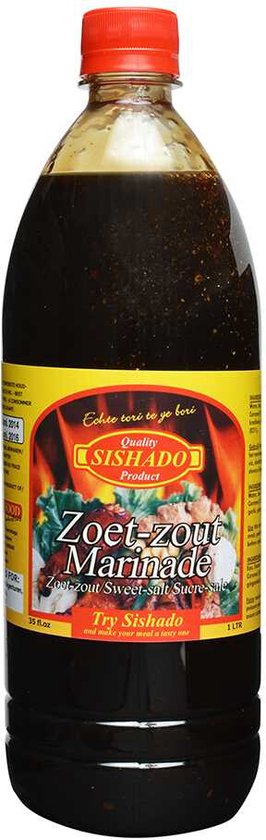 SISHADO ZOET-ZOUT 1L | bol