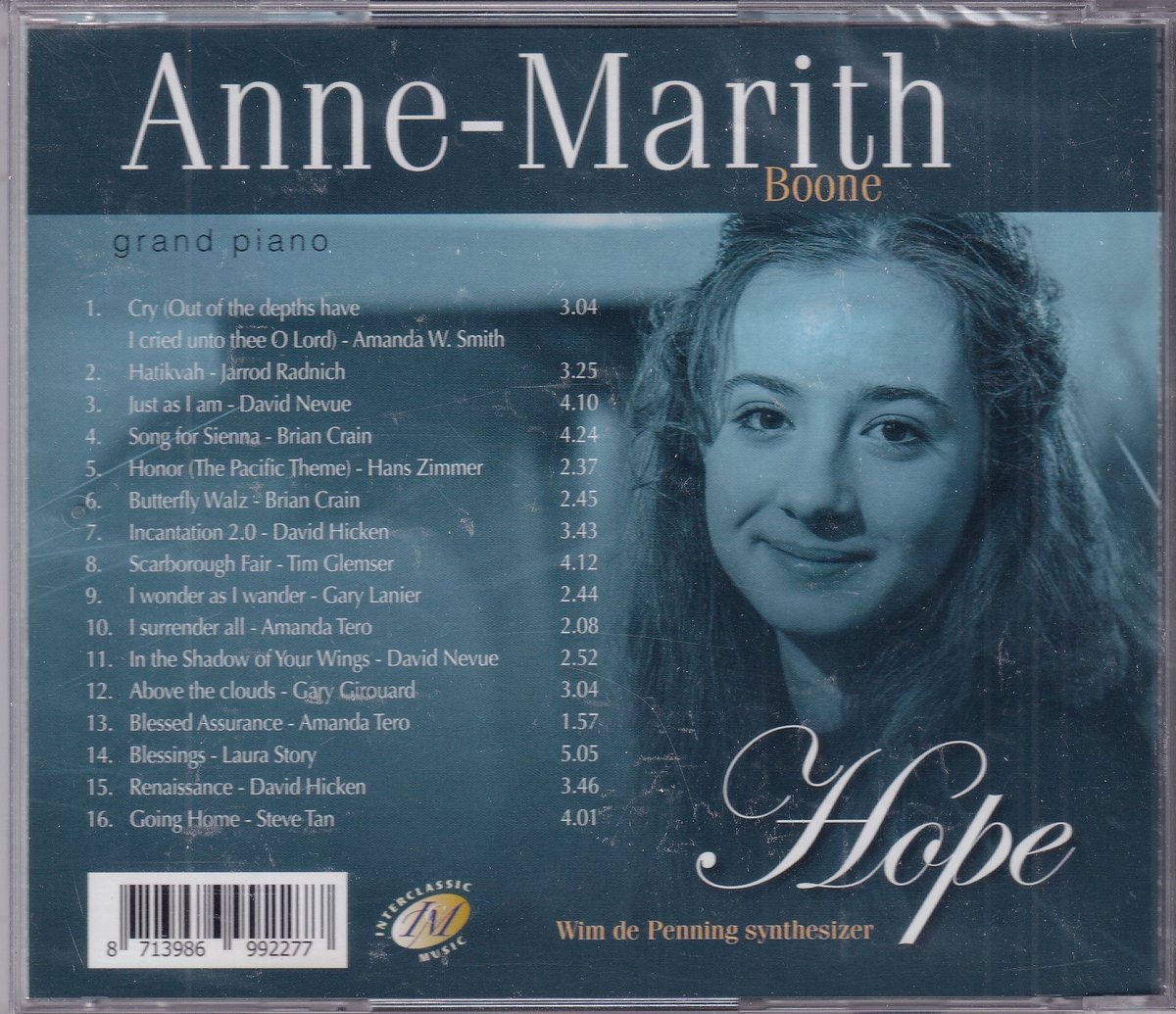 Hope - Anne Marith Boone, Anne Marith Boone | CD (album) | Muziek | bol.com