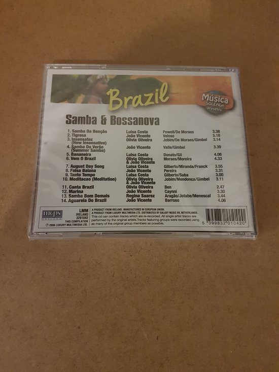 Brazil Samba & Bossa-Musi, Various | CD (album) | Muziek | bol.com