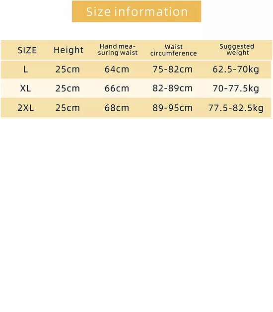 Igoods Waist Trainer Corset - Dames Buikriem - XL / 70-77.5kg- Lichte Kleur -... | bol