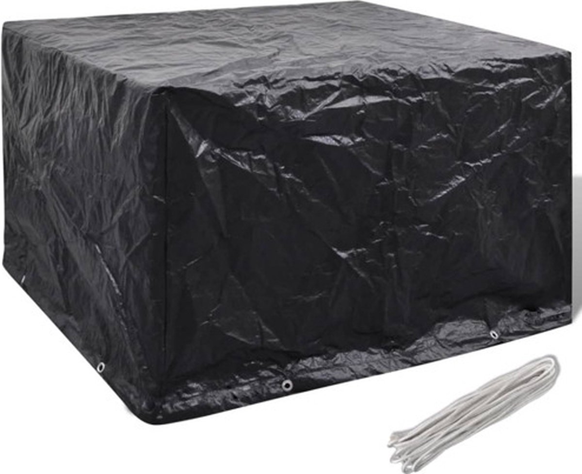 Tuinmeubelhoes met 8 oogjes 135x135x90 cm | bol.com