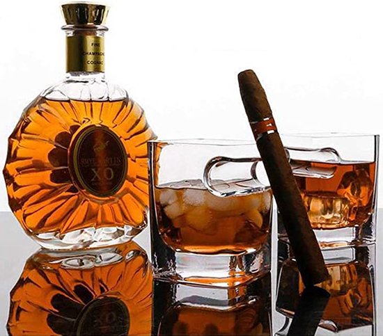 Whiskey glazen - Whiskey - Vaderdag – Vaderdag Cadeau -Whiskey set | bol