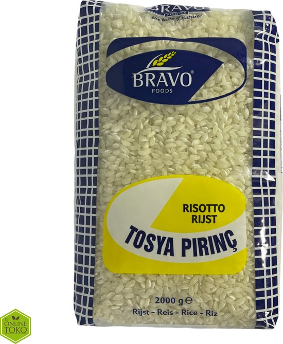 Bravo foods - risotto paella rijst - 6 x 2000g | bol.com