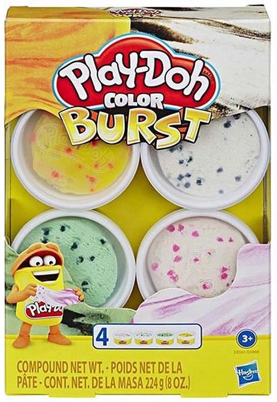 Play-Doh Kleuren Explosie met 4 Potjes Klei | bol