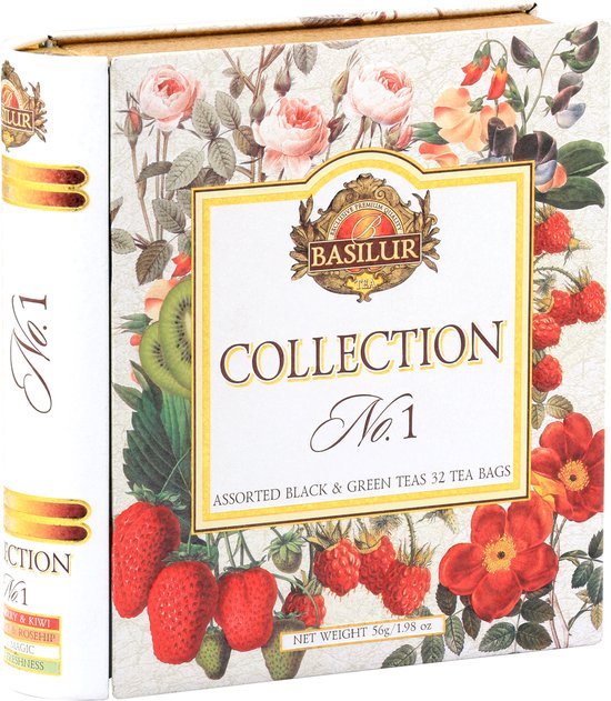 Basilur A-kwaliteit Aroma thee cadeau geschenk metal box Collection No ...