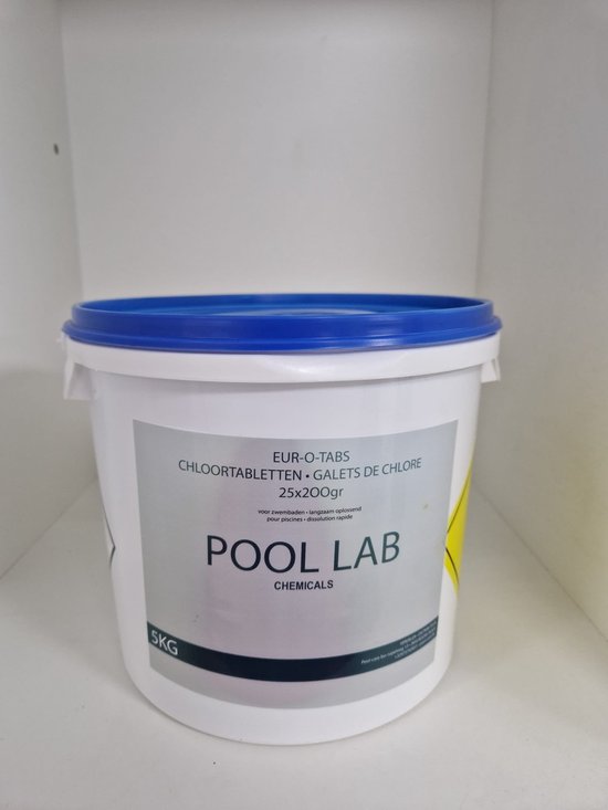 Pool Lab Tabs 25x200gr - Chloortabletten Zwembad - chloor tabletten ...