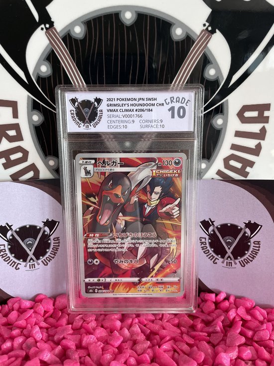 Pokemon Kaarten - Grimsley's Houndoom Chr - Grade 10 - Grading In ...