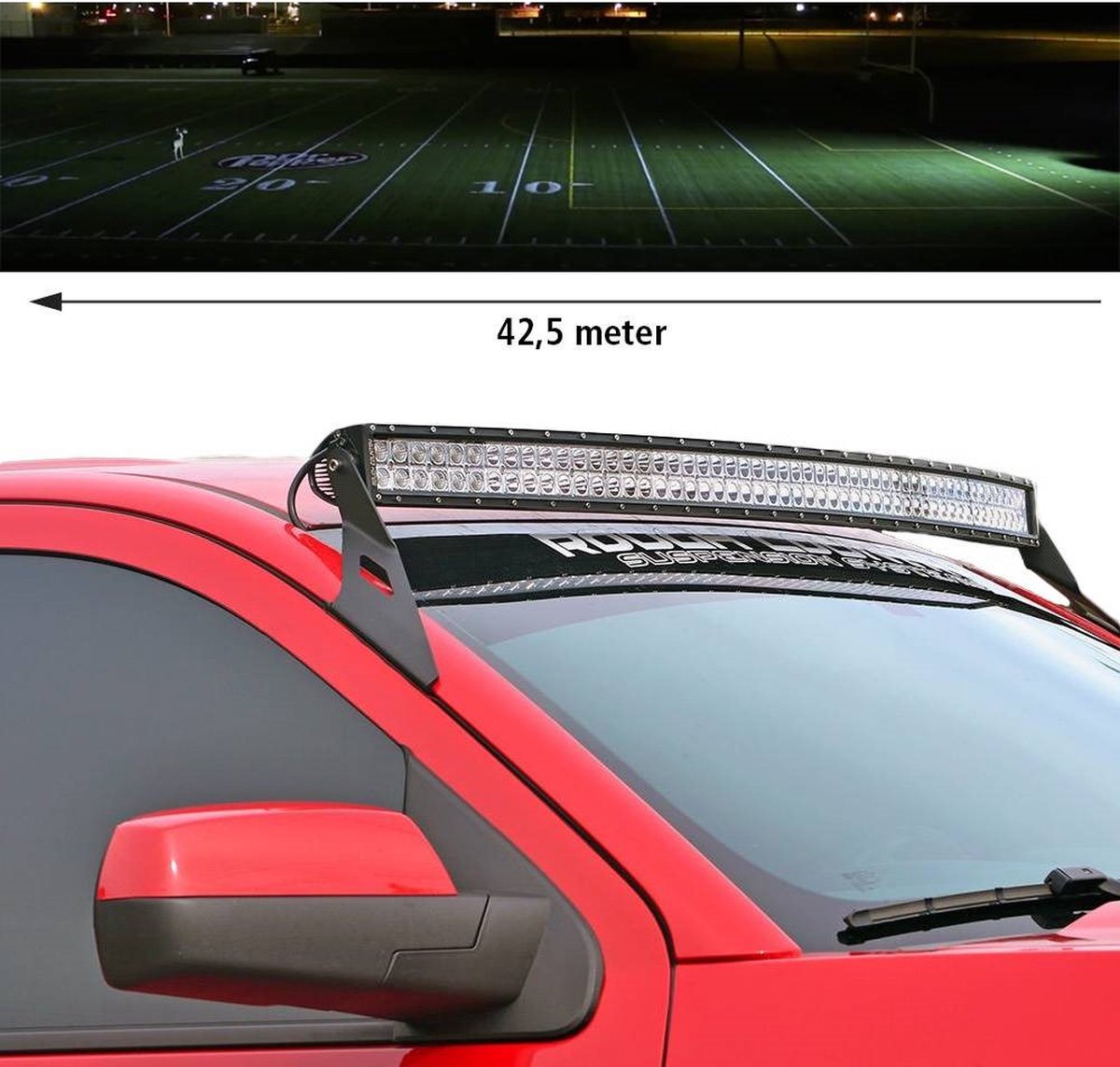 Tip-it - Led bar - Led balk - Voor auto's en vrachtwagens - Curved - 90 ...