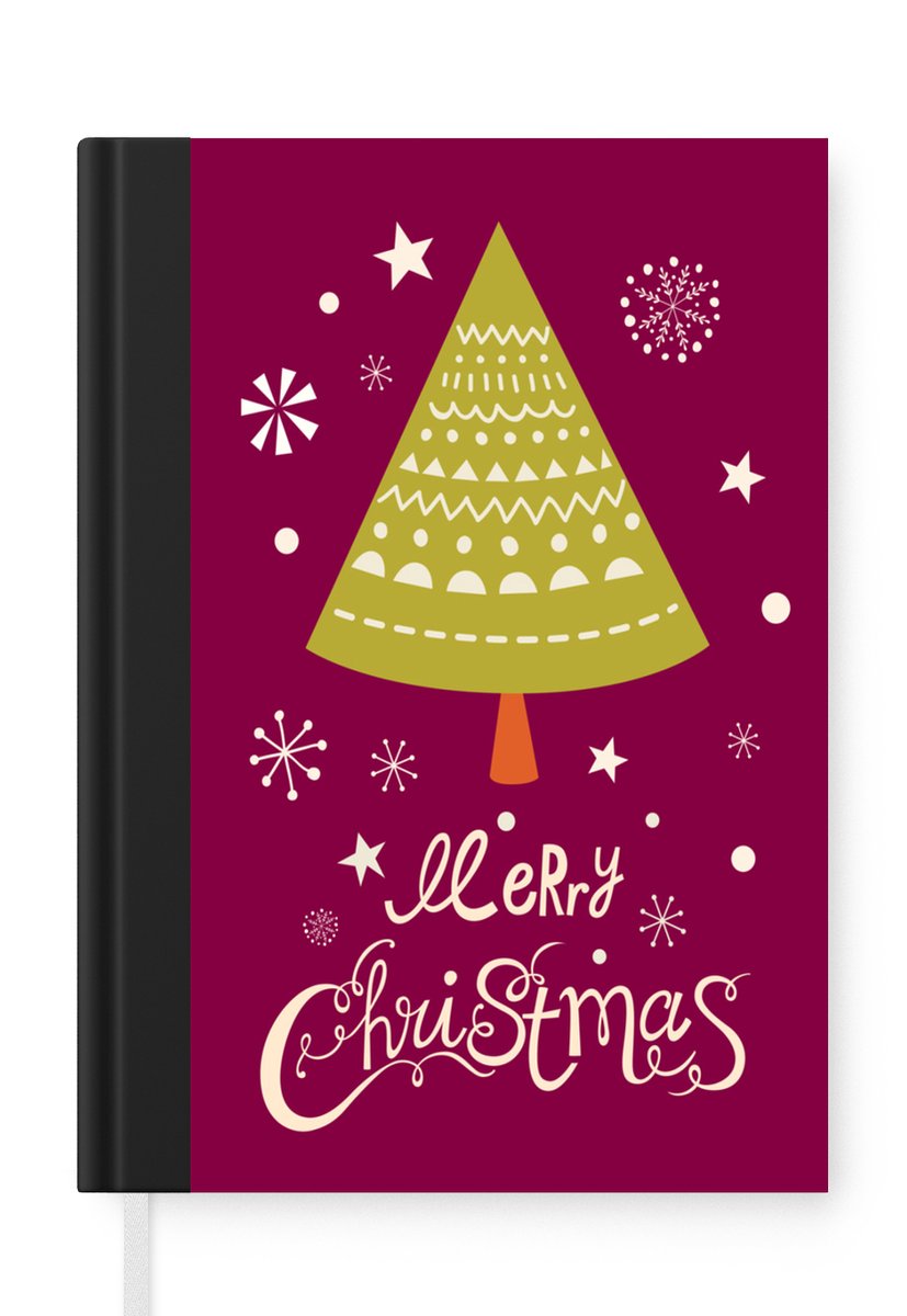 Carnet - Cahier d'écriture - Sapin de Noël - Neige - Noël - Joyeux Noël ...