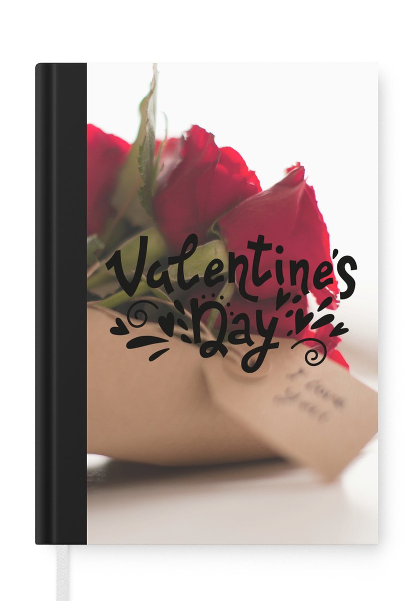 Carnet - Carnet d'écriture - Illustration de la Saint-Valentin avec la ...