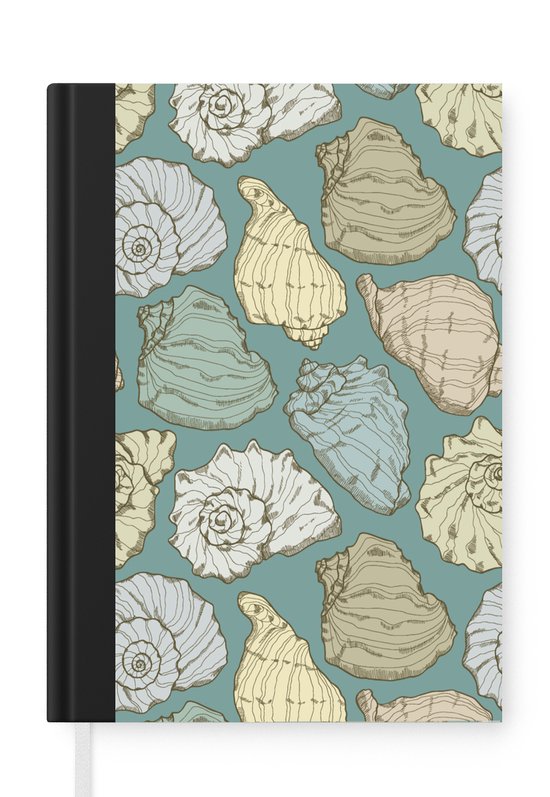 Carnet - Carnet d'écriture - Coquillages - Vintage - Mer - Motifs ...