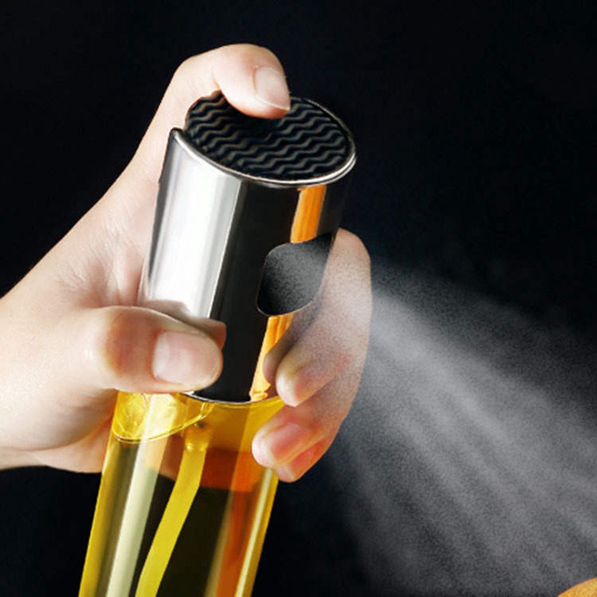 Sybra Olijfolie Sprayer - Olijfolie schenktuit - Oliespray - Spray ...
