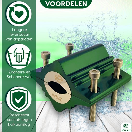 W&Z® Magnetische Waterontharder - Waterverzachter - Water ontharder ...