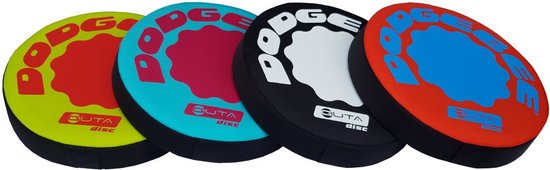 Dodgebee | Trefbal | Oefen Frisbee 27 cm Zwart / Wit | bol