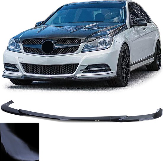 Mercedes Classe C W204 S204 2011 à 2015 Spoiler Spoiler avant Splitter ...