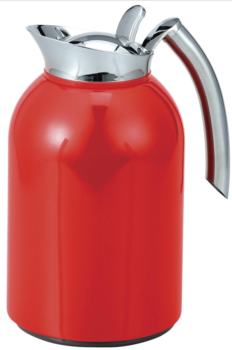 XTRA Curvee Thermoskan Isoleerkan Koffie- en theekan kleur rood - extra ...