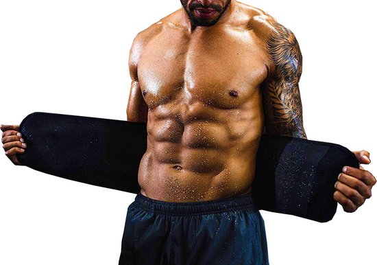 Buff Bull® Sauna Belt - Zweetband Buik - Sauna Band - Buiktrainer ...