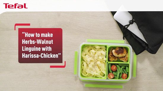 Tefal Masterseal To Go Lunchbox XL - 2,2L - met inlays | bol.com