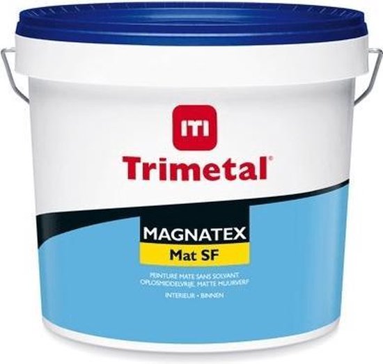 Trimetal MAGNATEX MAT SF 5L WIT | bol.com