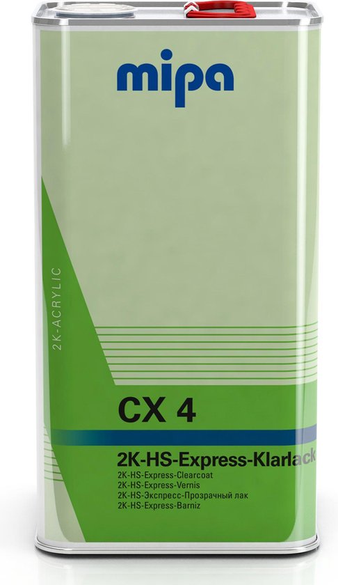 Mipa 2K HS Luchtdrogende Blanke lak CX 4 | bol